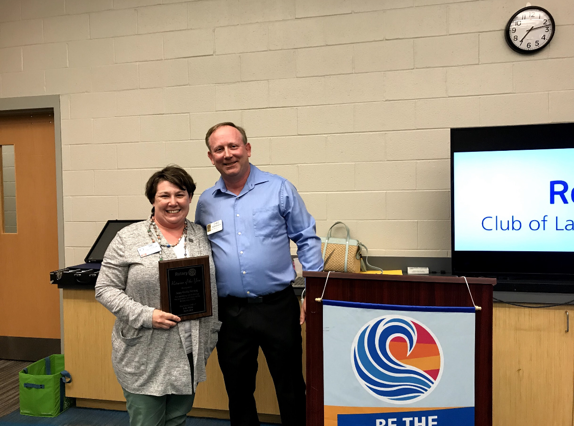 Amy Strong Awarded 2018-19 Rotarian of the Year – Rotary Club of Lake ...